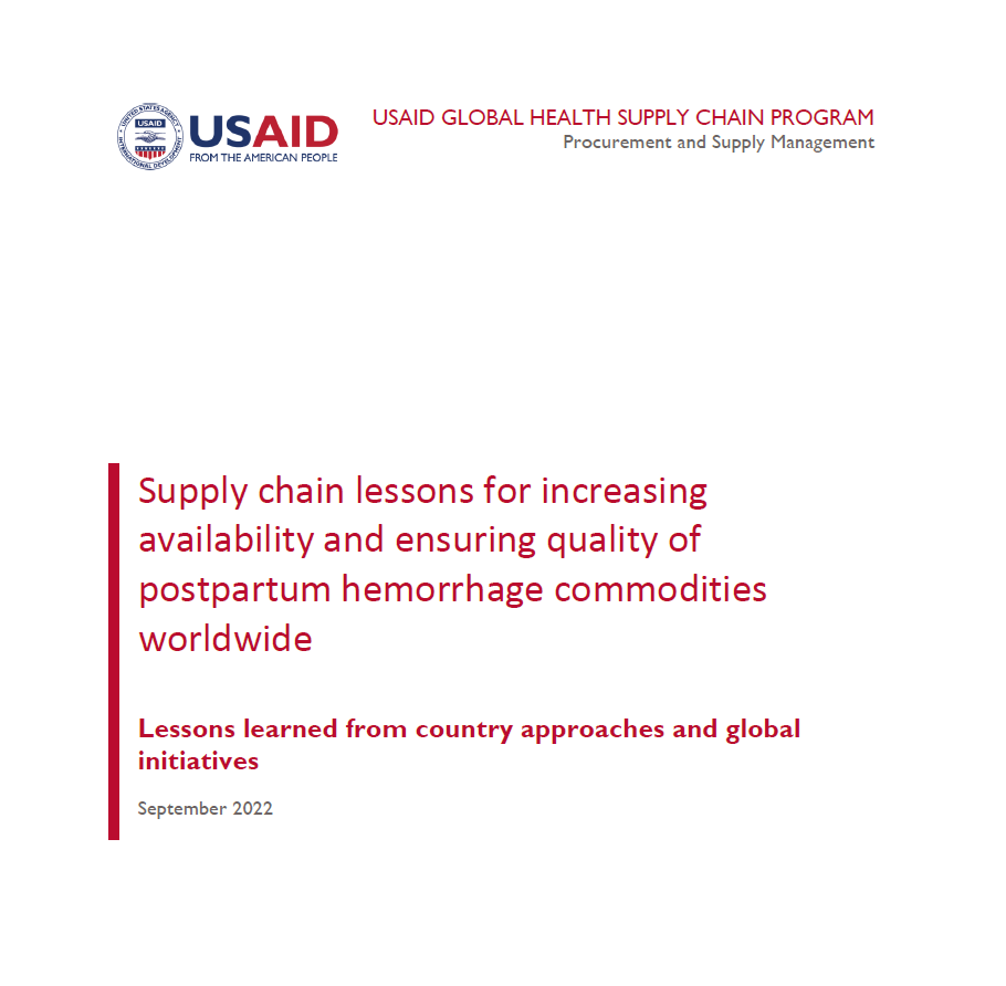 Supply chain lessons for increasing availability and ensuring quality ... Supply chain lessons for increasing availability and ensuring quality ...